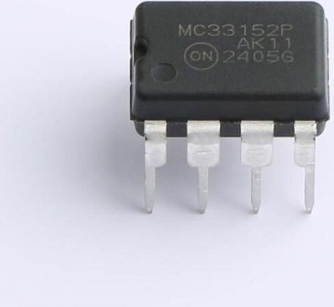 ONSEMI MC33152PG Драйвер, контроллер затвора MOSFET; DIP8; -1,5?1,5А; 0,8?11,2В, 1шт
