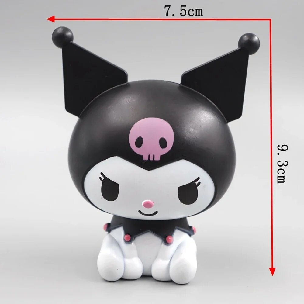 Фигурка MINISO Cinnamoroll Черный, about 8cm-B