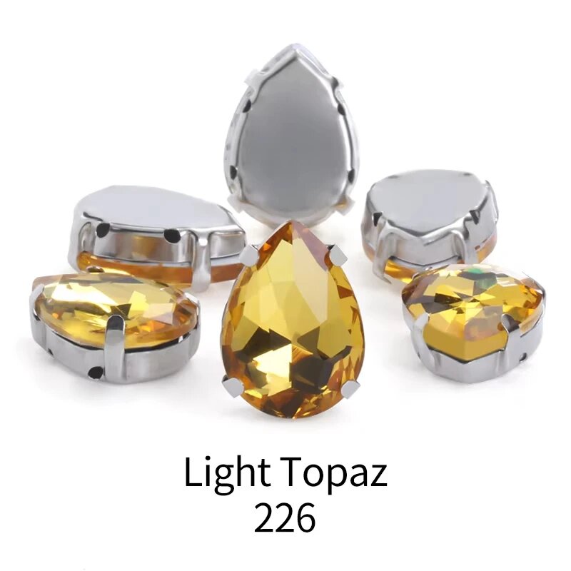 Стразы PIPATIAN Light Topaz 226