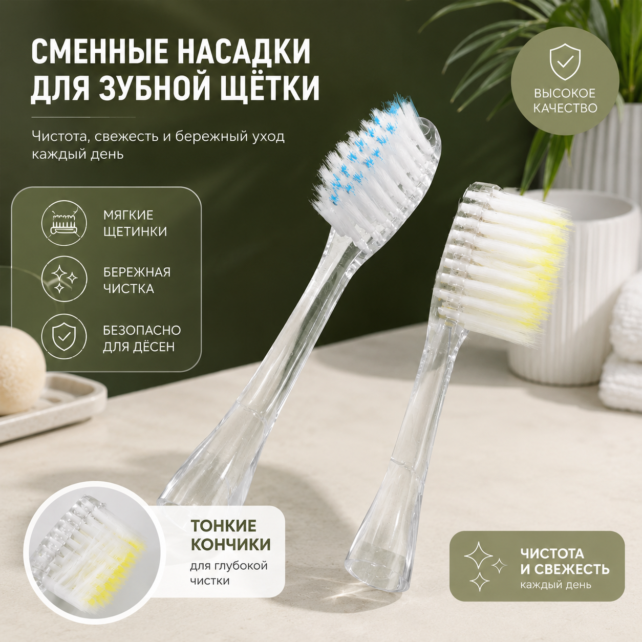 Зубная щетка revyline crystal ortho s6500 aqua marinha