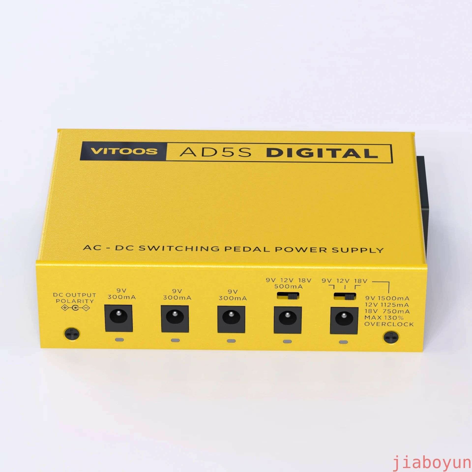 VITOOS AD5S Цифровой педальный источник питания