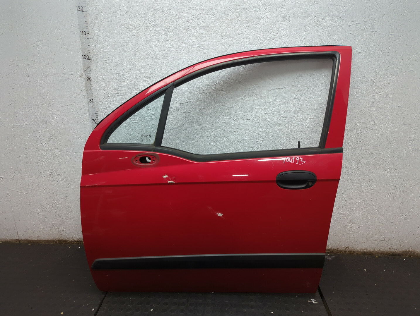 Дверь боковая (легковая) левая передняя Chevrolet Matiz (Spark) Б/У