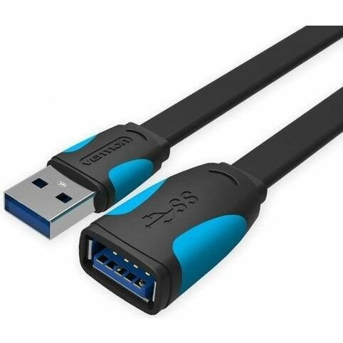 Кабель-удлинитель Vention VAS-A13-B300 3м чёрный