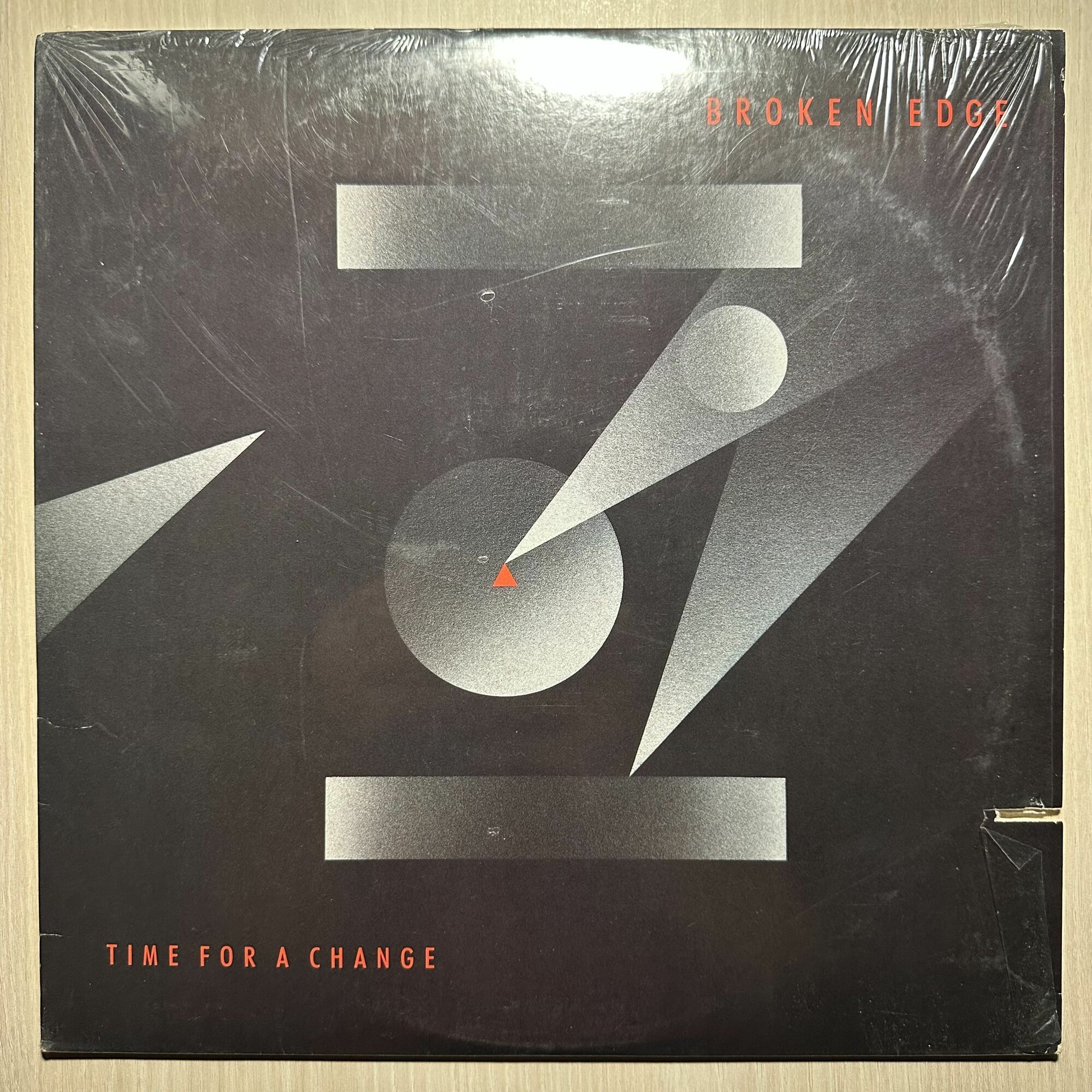 Виниловая пластинка Broken Edge Time For A Change (США 1984г.)