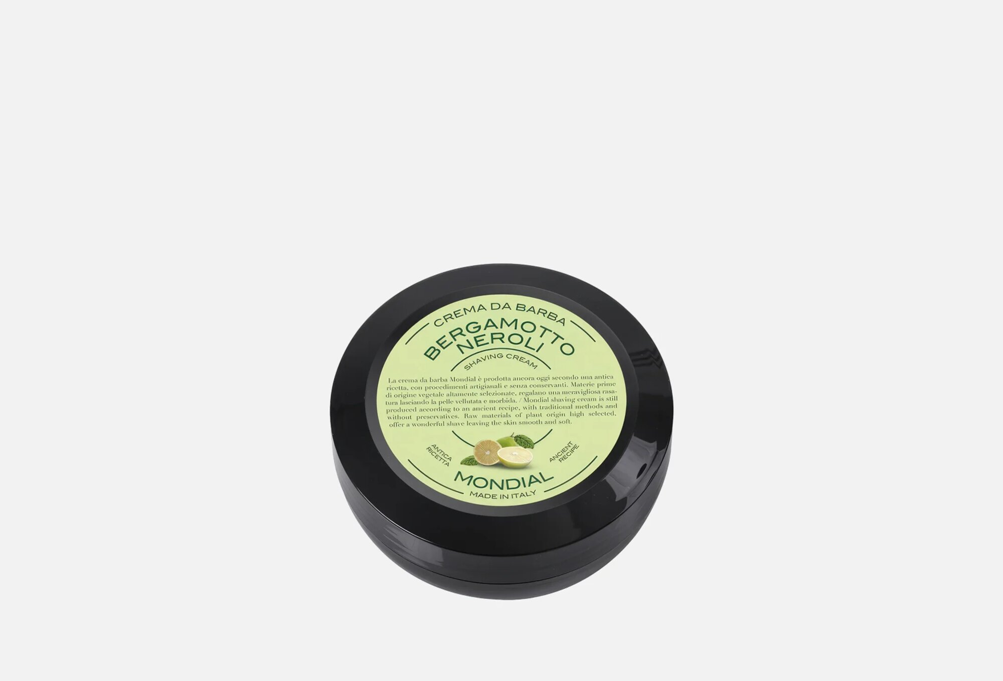 MONDIAL CREMA DA BARBA BERGAMOTTO NEROLI Крем для бритья 75 мл