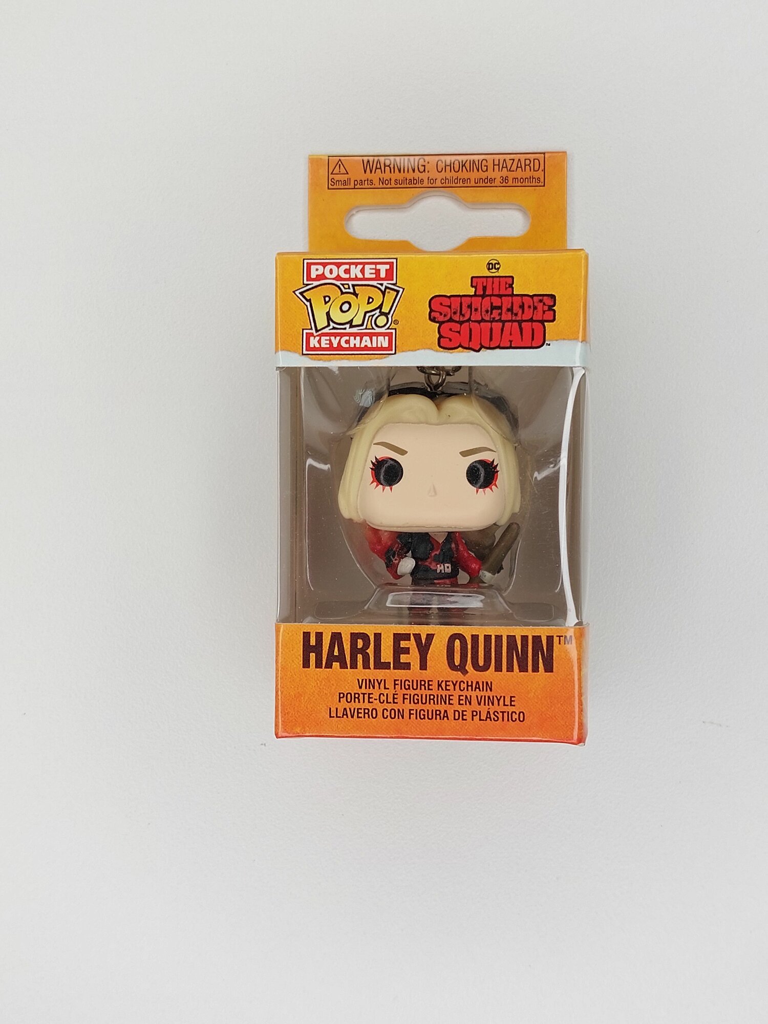 Брелок Харли Квинн в костюме из фильма Отряд Suicide Squad Harley quinn keychain 2