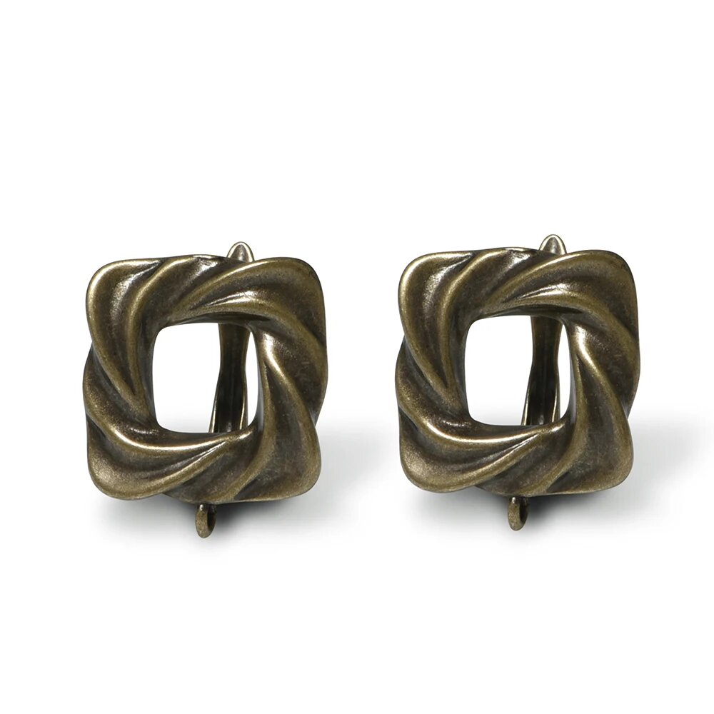 Крючки для серег YANASI античная бронза 1 пара Antique Bronze