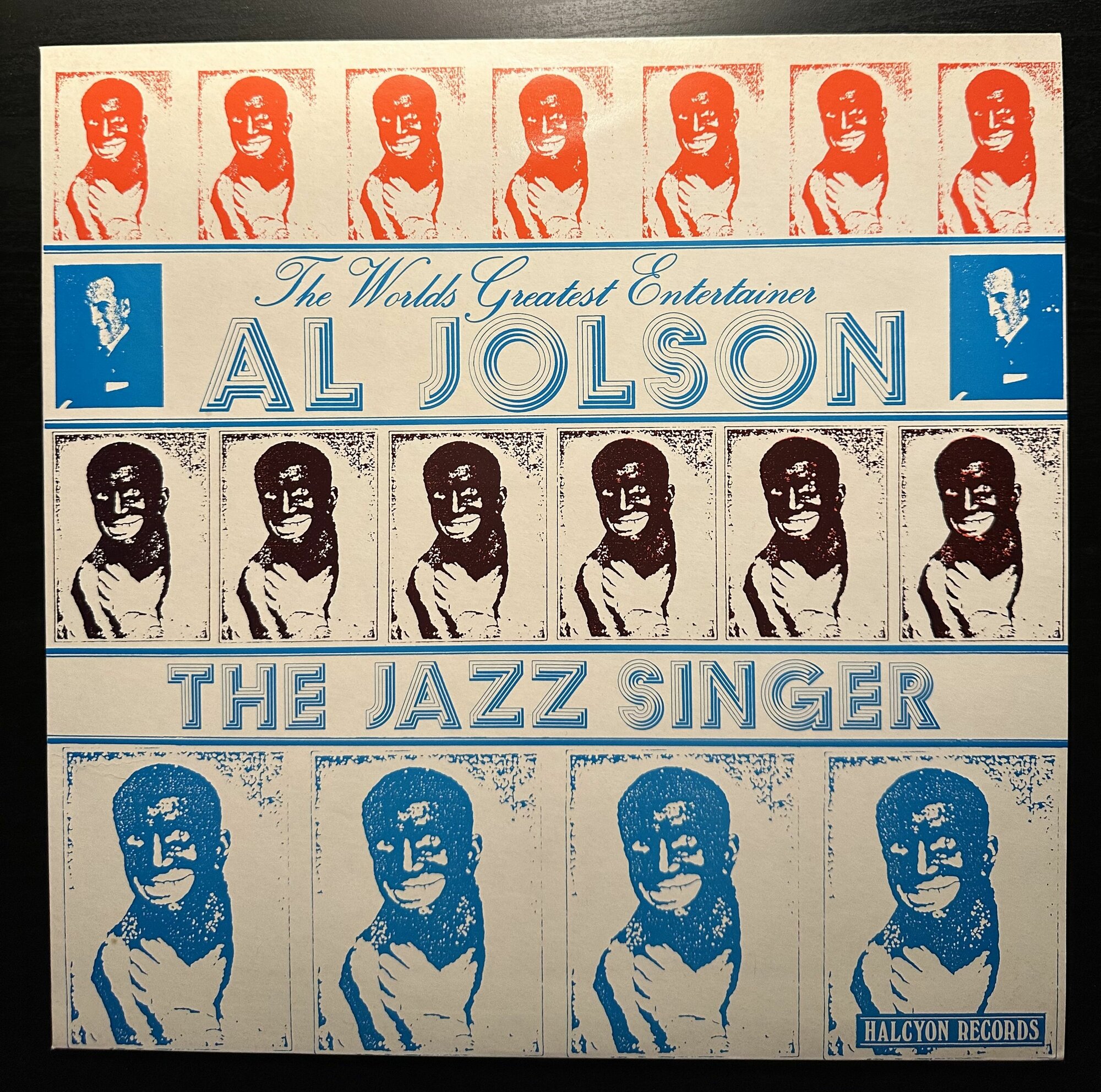 Виниловая пластинка Al Jolson The Jazz Singer (Англия 1985г.)