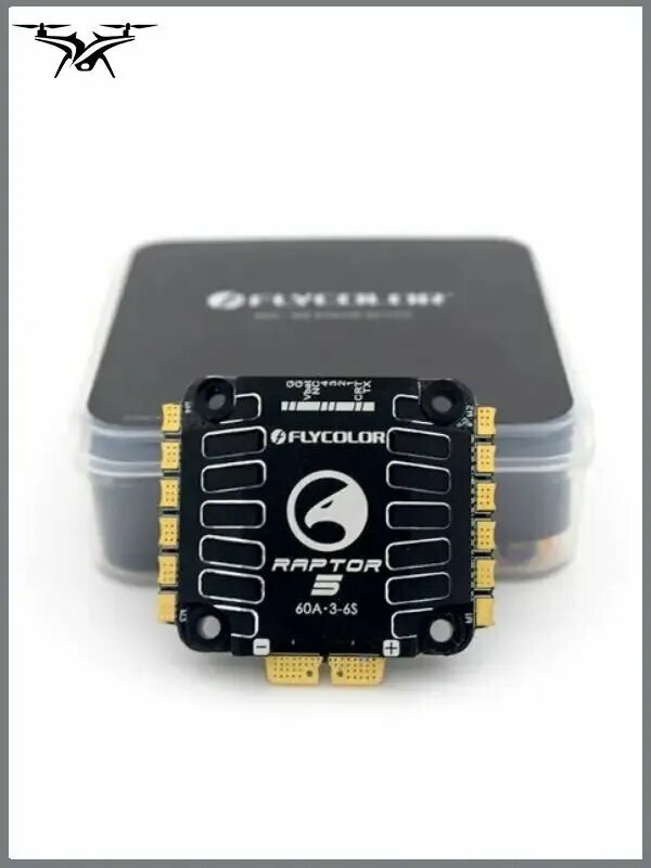 ESC G071 60A 4-в-1 32-бит BLHeli_32 3-6S, STM32G071, DShot, датчик тока, телеметрия, радиатор, 30.5x30.5 мм