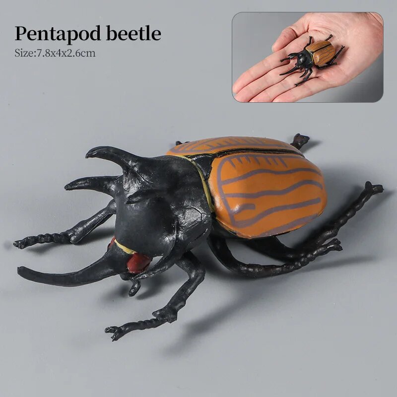 Фигурка жука Pentapod, plum