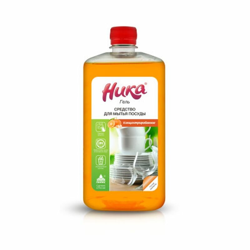 Ника Гель для мытья посуды, 1 л