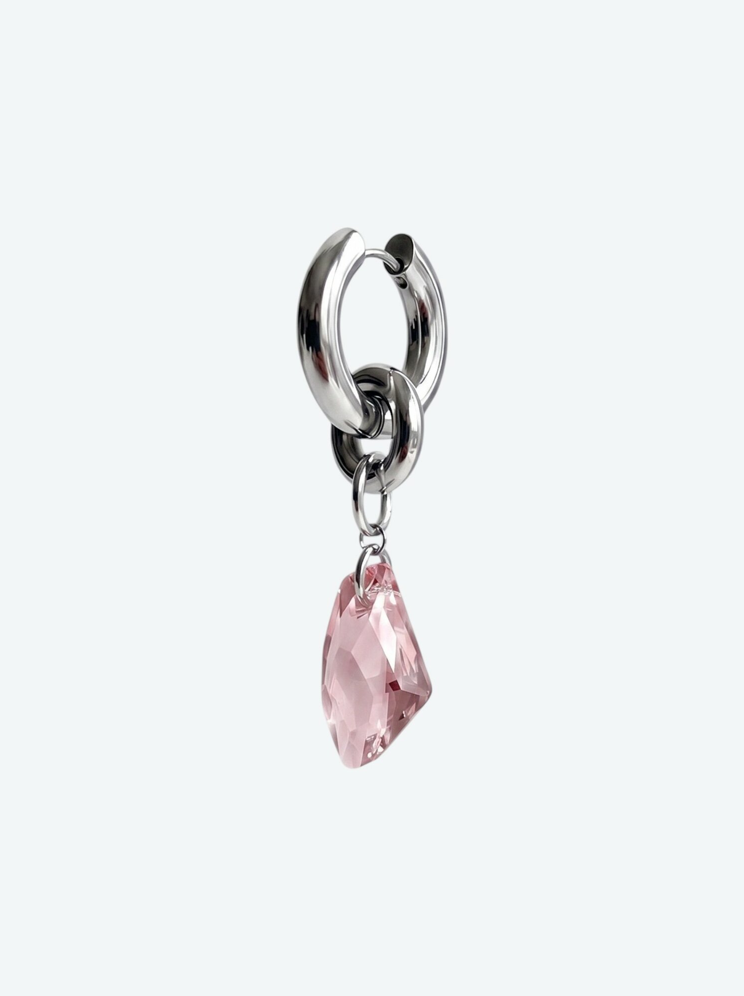 Моносерьга, кристаллы Swarovski