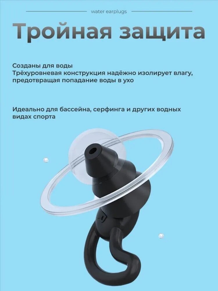 Беруши для плавания — фото 1