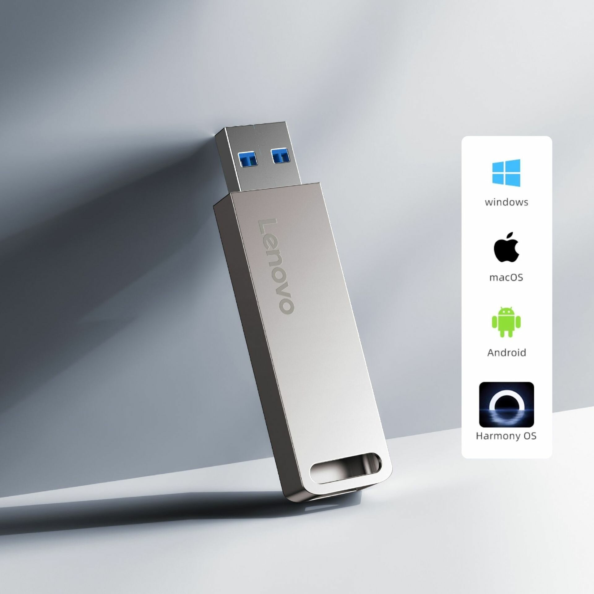 Lenovo Y100 USB флеш-накопитель 128 ГБ интерфейс USB 3.2, профессиональное решение для хранения данных в бизнесе