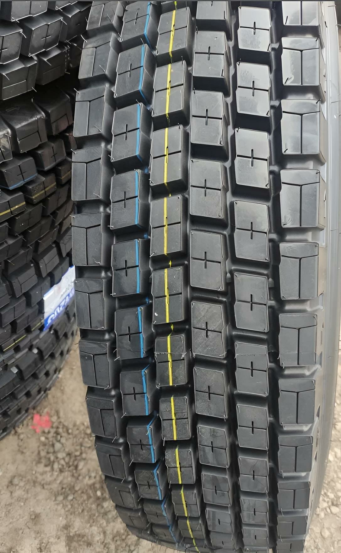 Шина грузовая Durun DH203, для тяжелых грузовиков, 315/80, R22.5, симметричный протектор