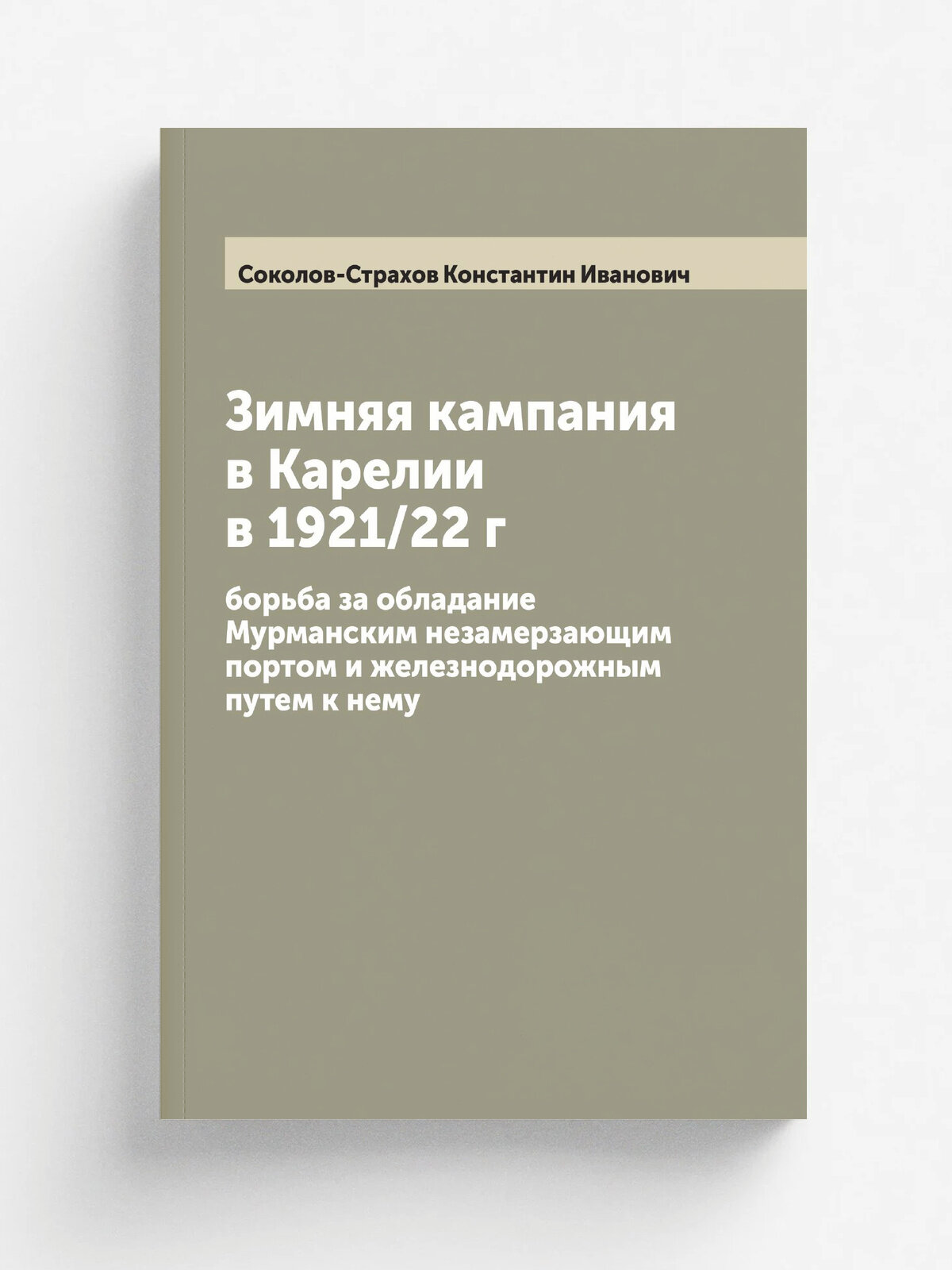 Зимняя кампания в Карелии в 1921/22 г. борьба за обладание Мурманским незамерзающим портом и железнодорожным путем к нему