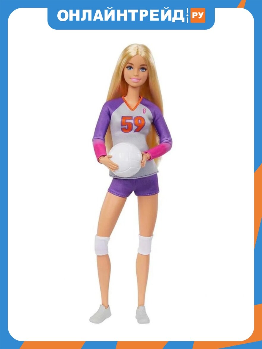 Кукла Barbie HKT72 VOLLEYBALL PLAYER Безграничные движения