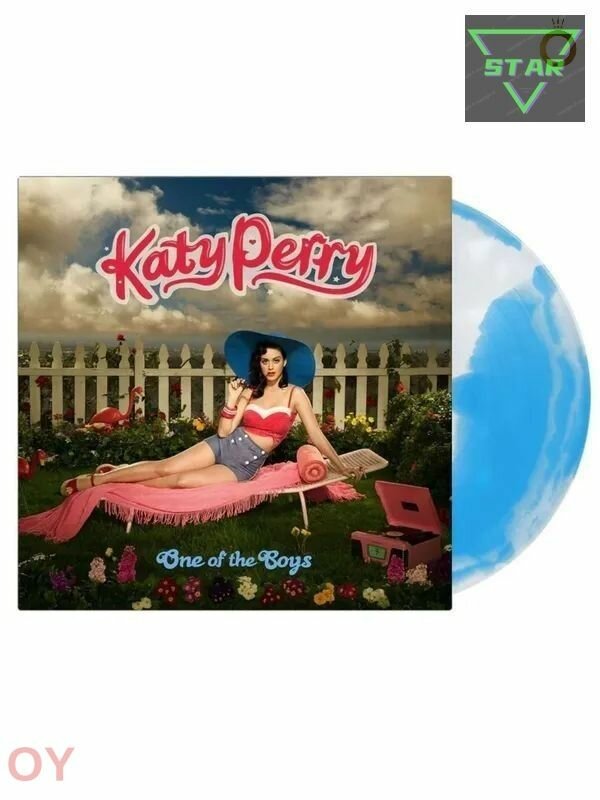 Katy Perry One Of The Boys-12+7, LP, Бело-голубая виниловая пластинка, NEW