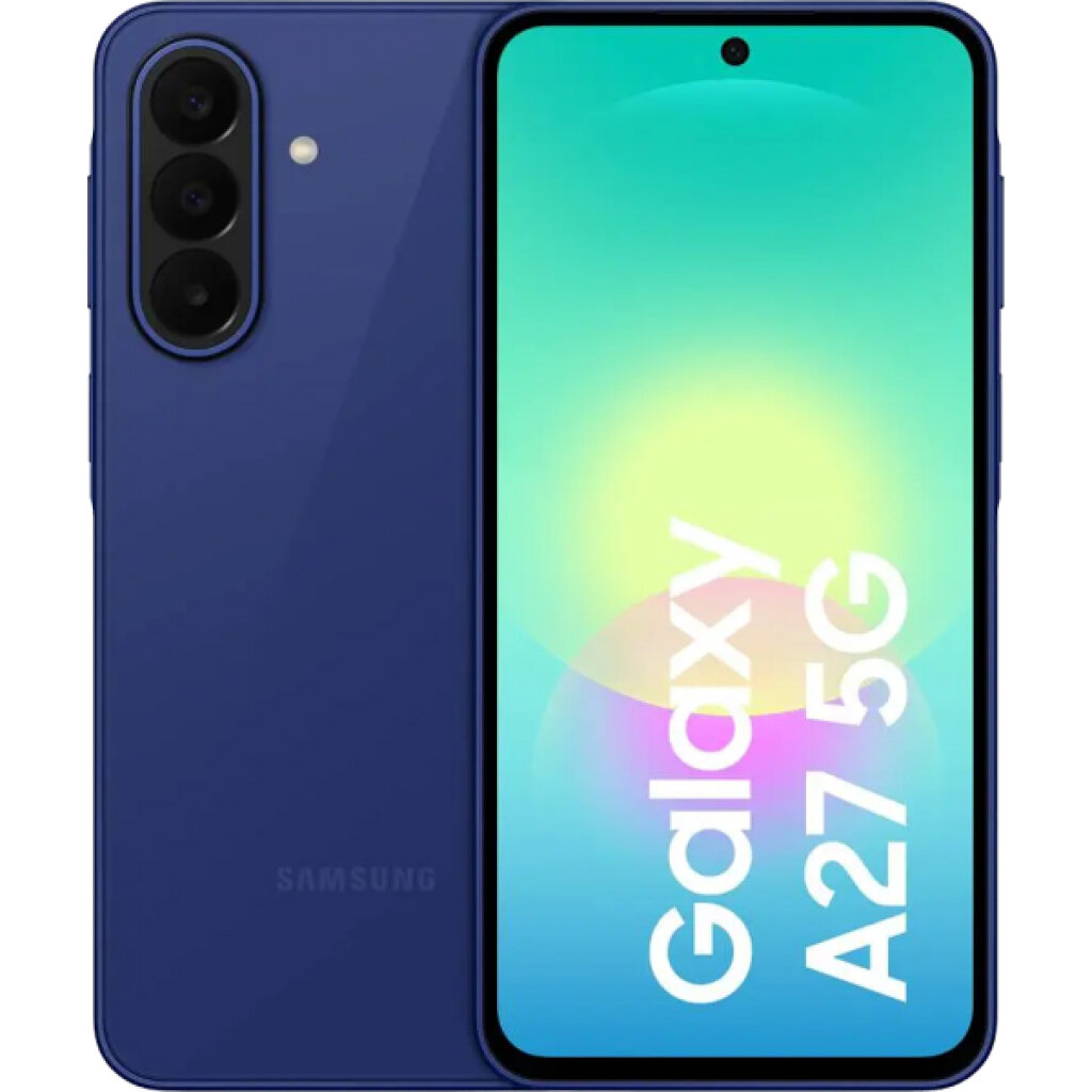 Смартфон Samsung Galaxy A27 5G, Super AMOLED, 8/256Gb, Awesome Blue (Синий)
