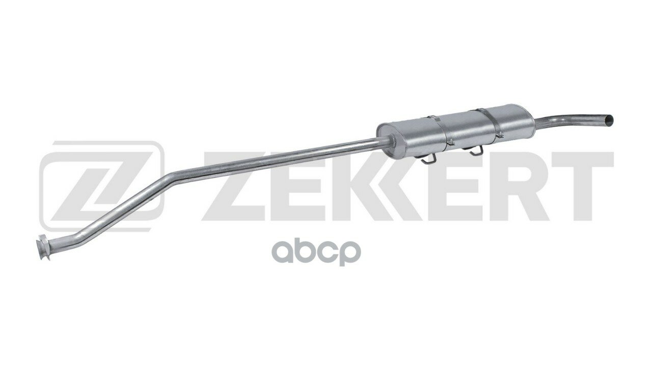 Глушитель основной Gaz Gazelle (330202) 05- Zekkert арт. ga-1197a