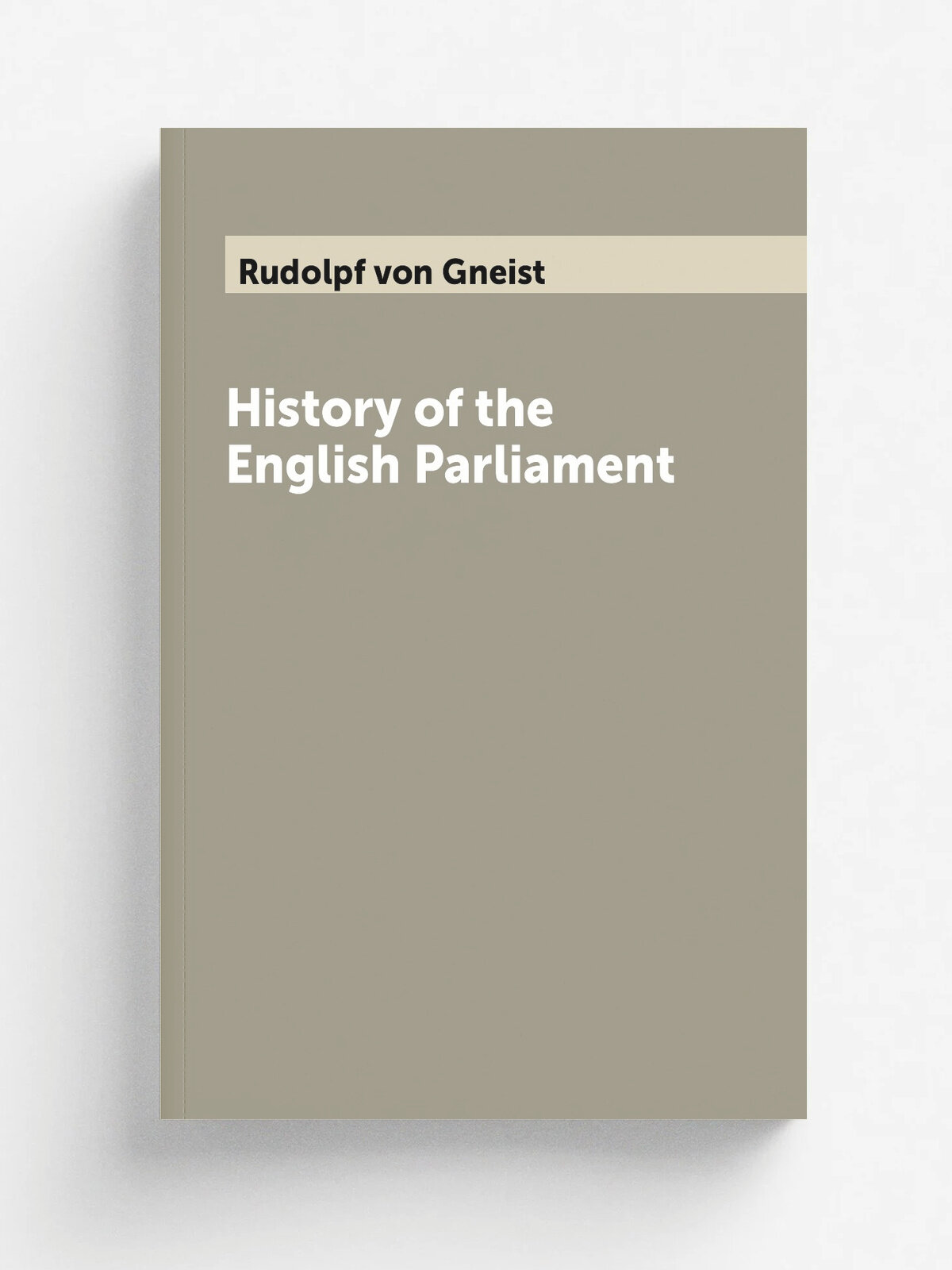 History of the English Parliament
