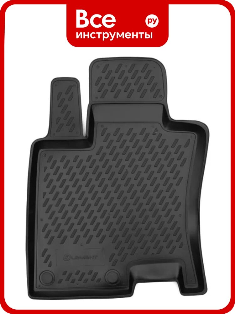 Коврик в салон Element NISSAN Qashqai 2007-2014, передний, левый, 1 шт. ЕLEMENT01474210k. FL