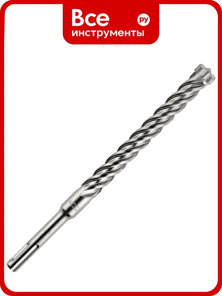 Бур D.BOR ZENTRO 4301, для бетона, камня, кирпича, SDS-plus, 16x450/400 мм