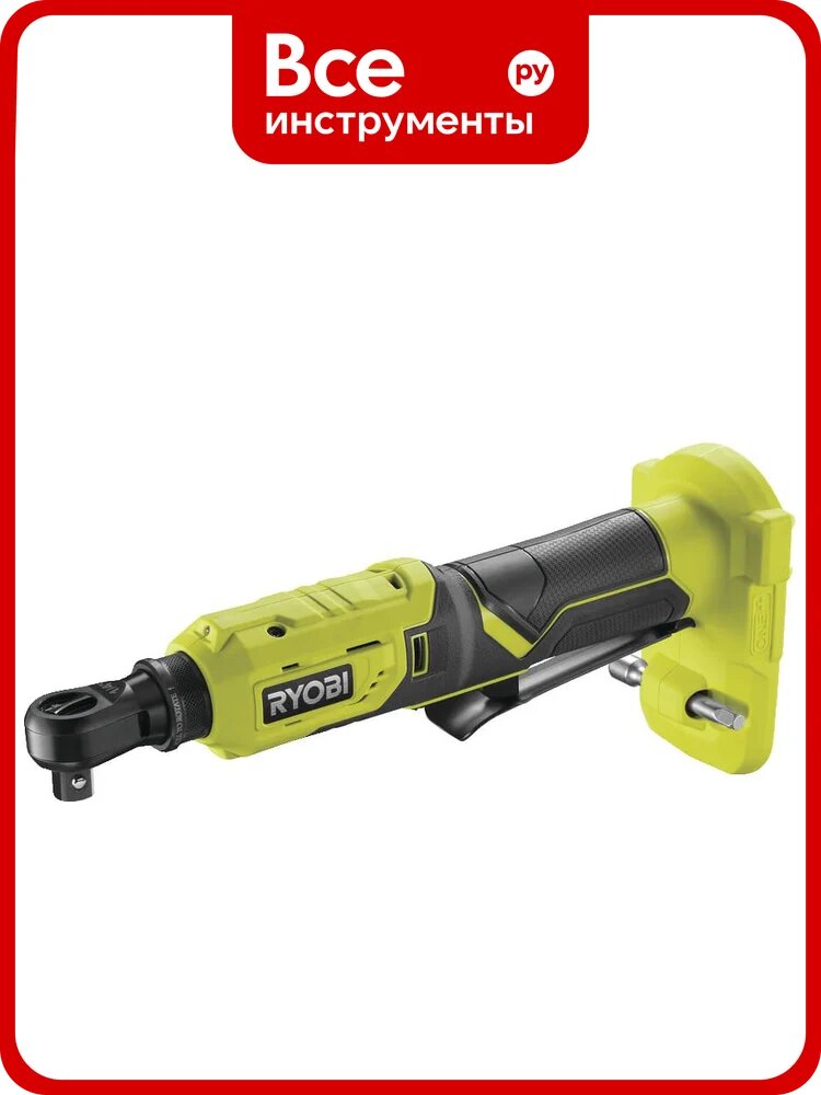 Трещотка Ryobi ONE+ R18RW2-0 5133004833, с крепежом, для работы с крепежом