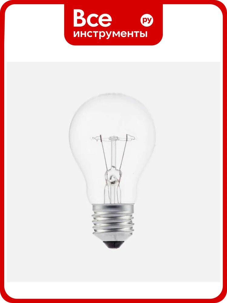 Лампа накаливания Bellight 14007991, E27, 75 Вт, 2700К, груша