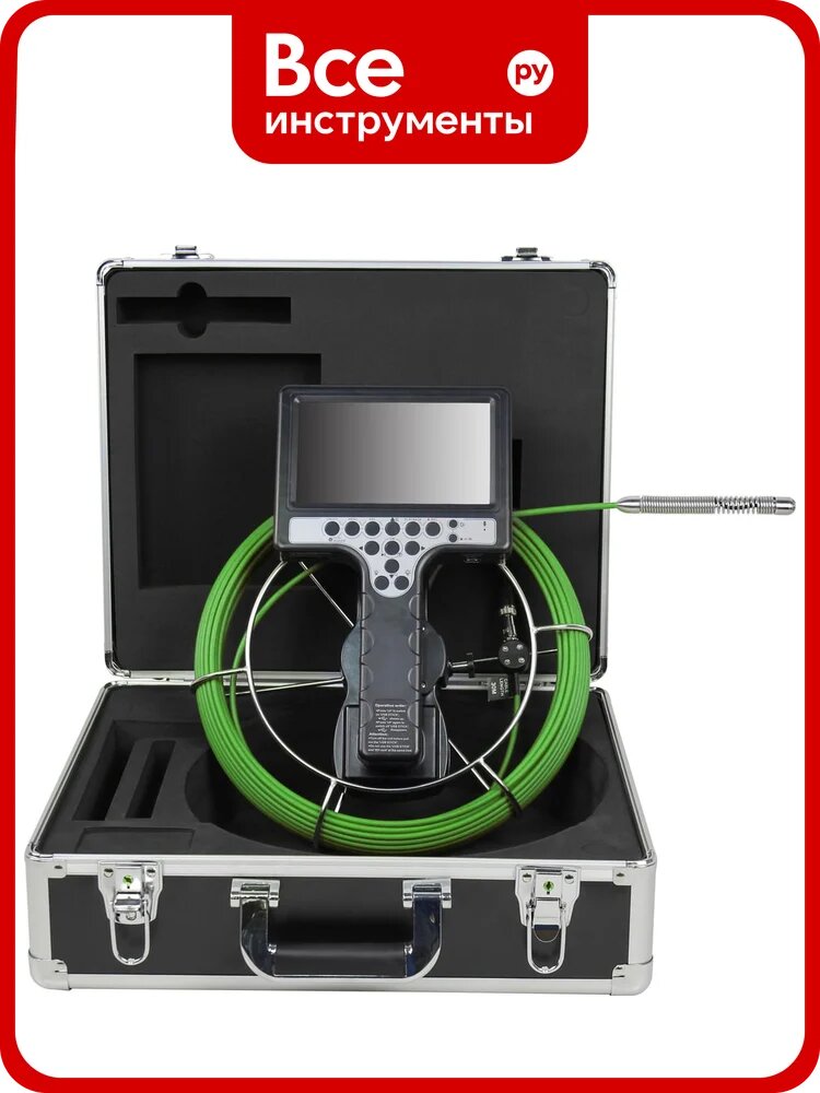 Комплект системы телеинспекции JProbe LXP 230-2000 в портативном исполнении, (диаметр 23.0 мм, длина 20.0 м) JLXPSP2302000