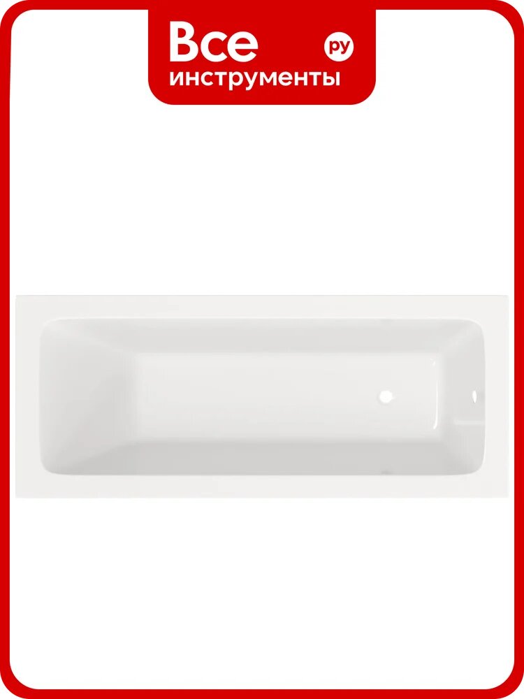 Ванна акриловая Teymi Helmi Pro, 170х70х39 см, белая T30103 1221049 ЦБ-00270327