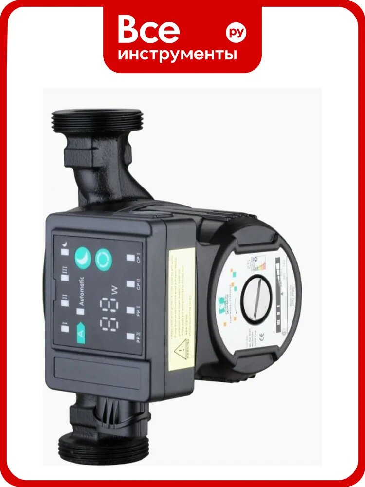 Циркуляционный насос с частотным регулированием скорости вращения Pumpman STAR25/4A 82071, для циркуляции воды в системе