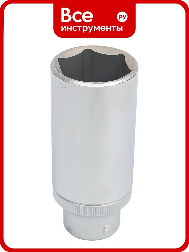 Головка 3/8", 6‑гранная 21 мм, L=63 мм, FORCE, 21 мм, торцевая из CrV, квадратный патрон с шариком