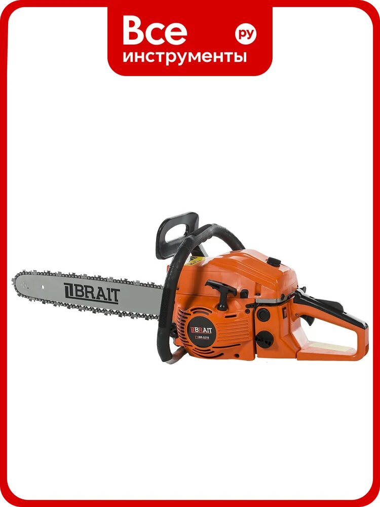 Бензопила BRAIT BR-5218 01.01.006.019, для легких бытовых работ на даче
