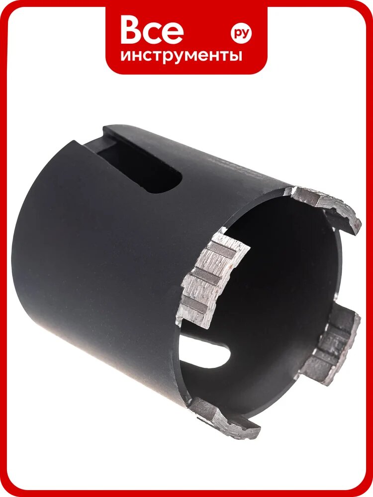 Коронка алмазная Laser Drill (72 мм, 62 мм, М16) для подрозетника D.BOR LD-DC-0072-016