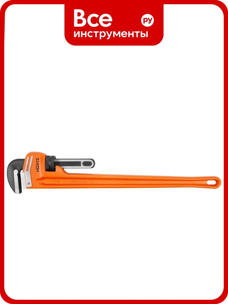 Трубный ключ Hortz Stillson HEAVY DUTY 36 1091373, с трубным крепежом различной сложности
