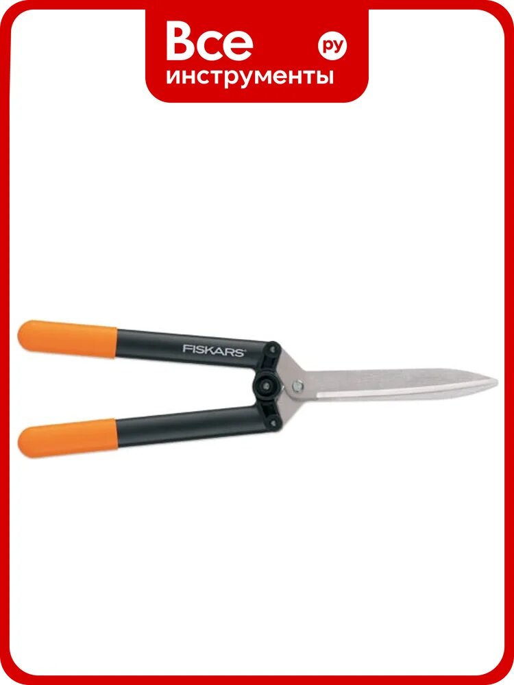 Ножницы, Fiskars, для живой изгороди Fiskars HS52 1001564 (114750), подстригания травы, предназначены