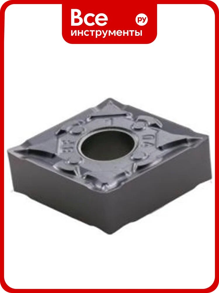 Пластина токарная по нержавеющей стали 10 шт/уп CNMG120404-BF HARDSTONE 4603312182257