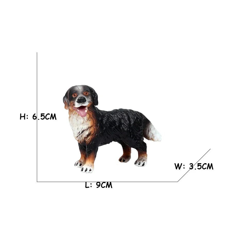 Фигурки собак UTOMY из ПВХ Черный, Bona Mountain Dog 5