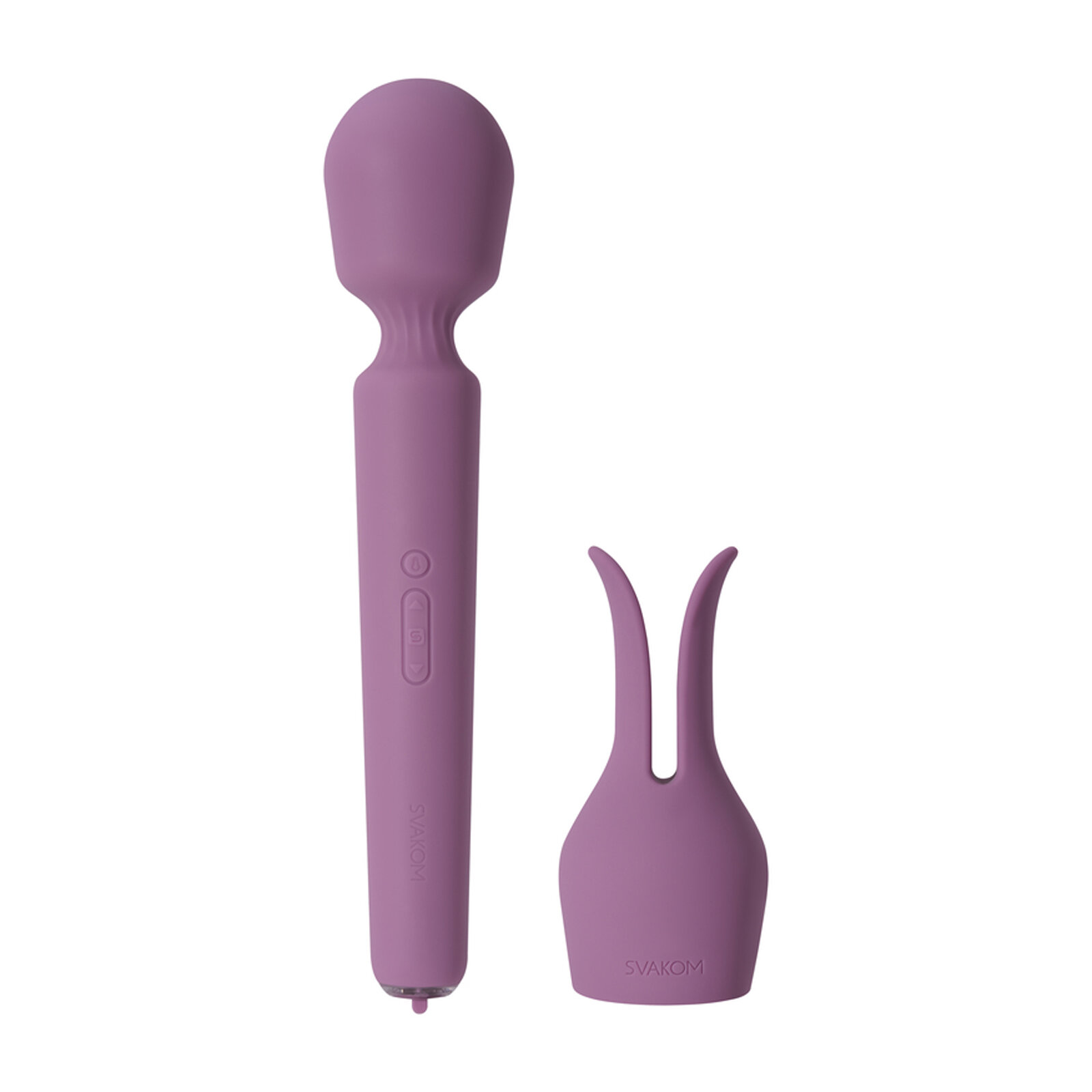 Svakom Emma Neo 2, фиолетовый Мощный и интерактивный wand-вибратор для двоих