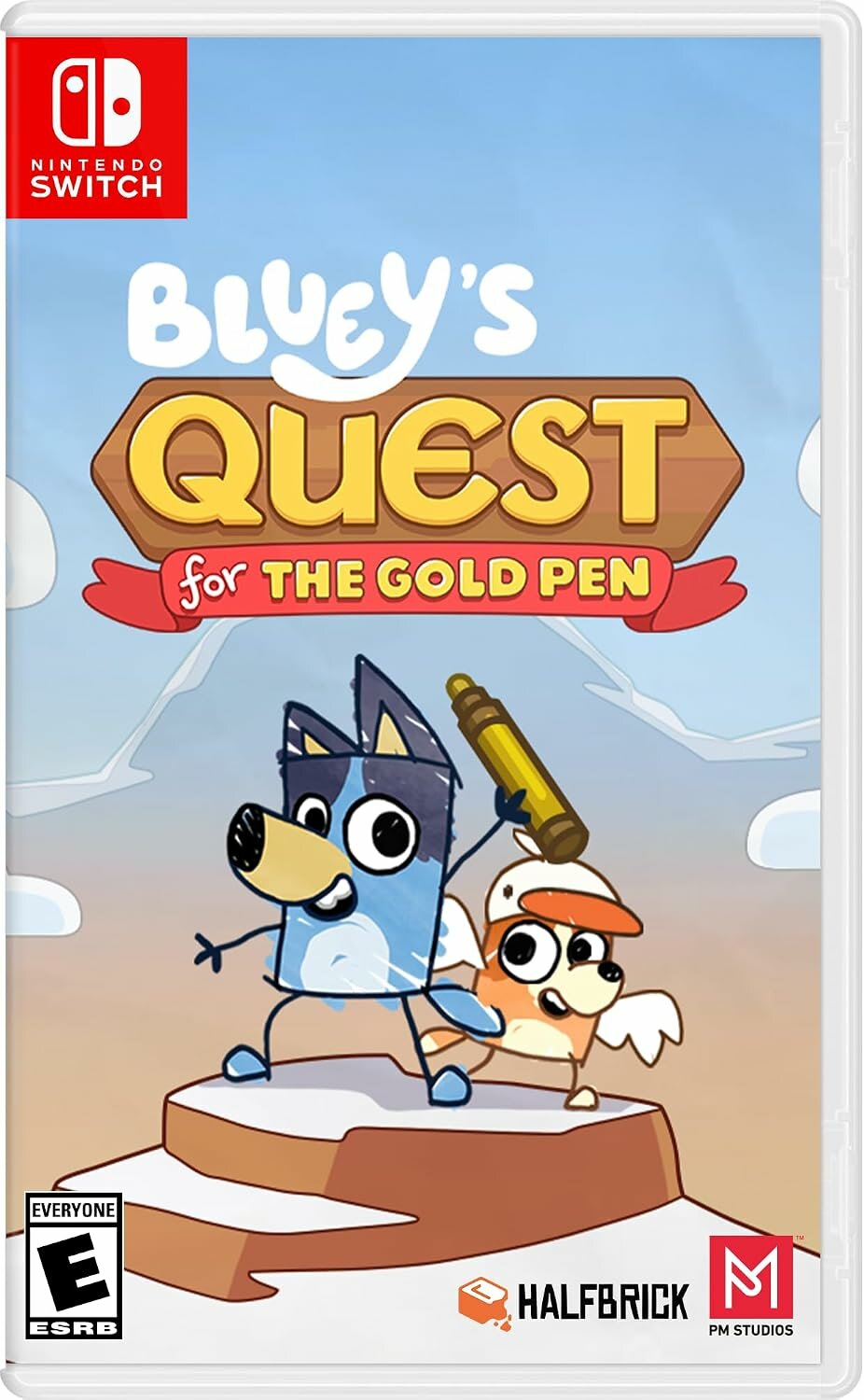 Bluey's Quest for the Gold Pen Nintendo Switch русские субтитры)