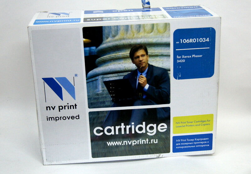 Картридж 106R01034 для Xerox Phaser 3420/ 3425 совместимый
