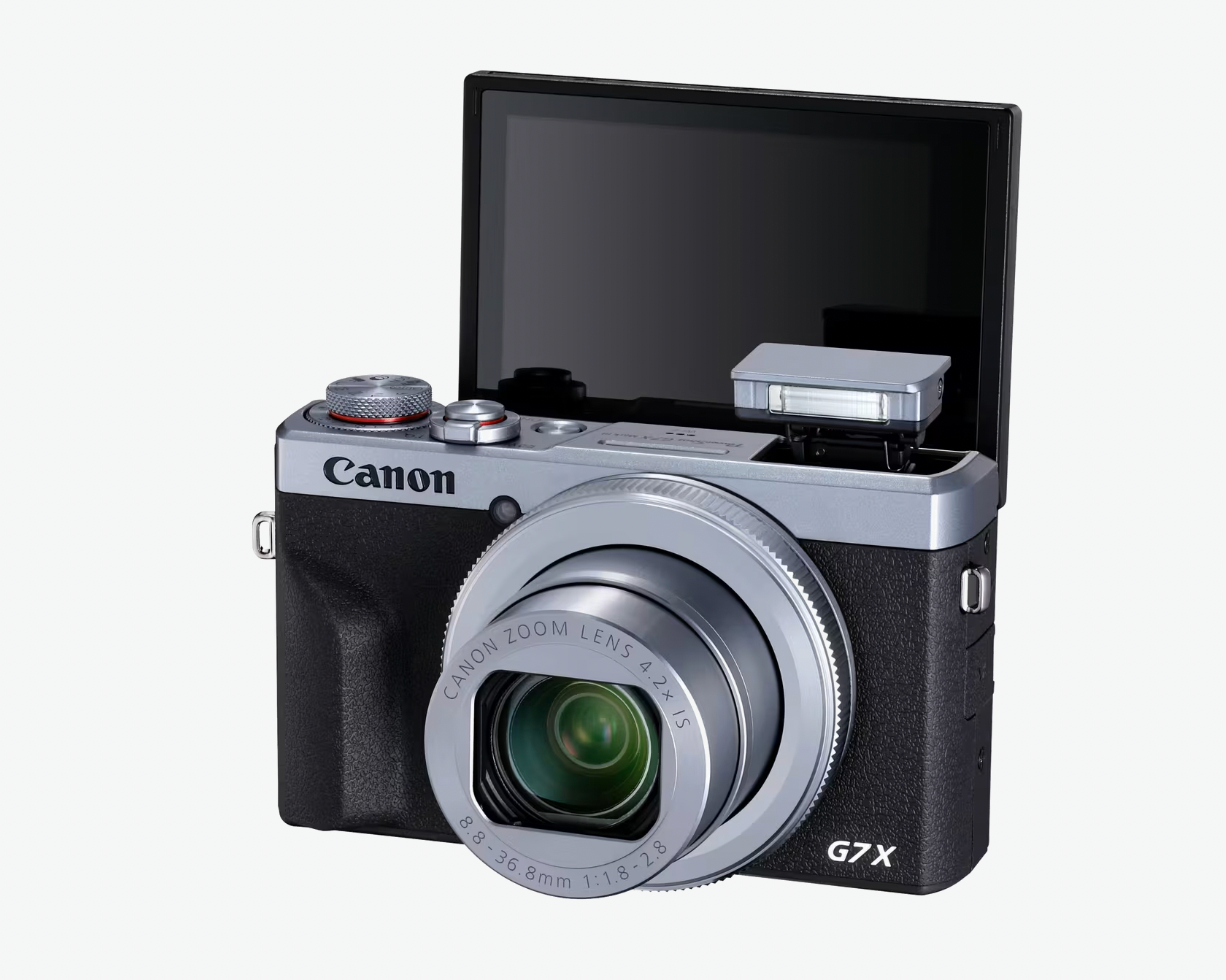 Canon PowerShot G7X Mark III (Серебристый) Премиальная компактная камера