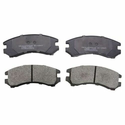 Колодки тормозные дисковые, комплект Denckermann b110567 для Nissan Sunny I, II; Suzuki Swift I, II