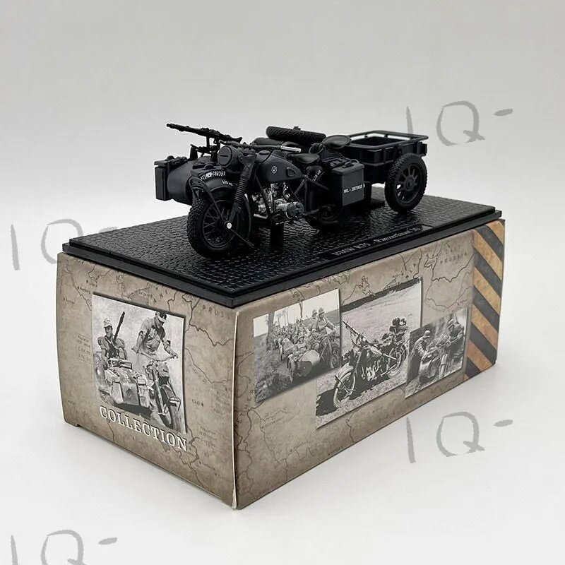 1:24 Литые модели игрушек R75 Panzerfaust 30 Боковые мотоциклы