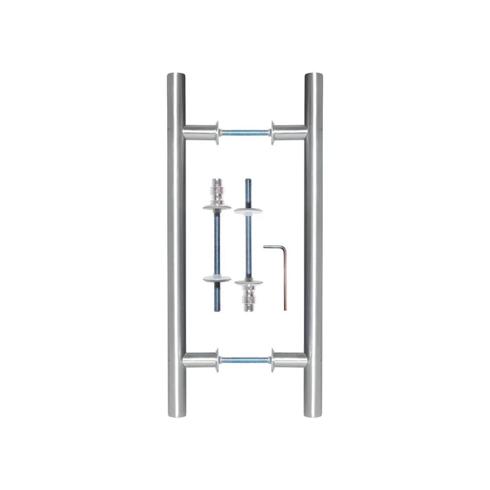 Doorlock Ручка дверная скоба прямая для входной двери PHS11/25/2ст/300/450 SS нержавеющая сталь