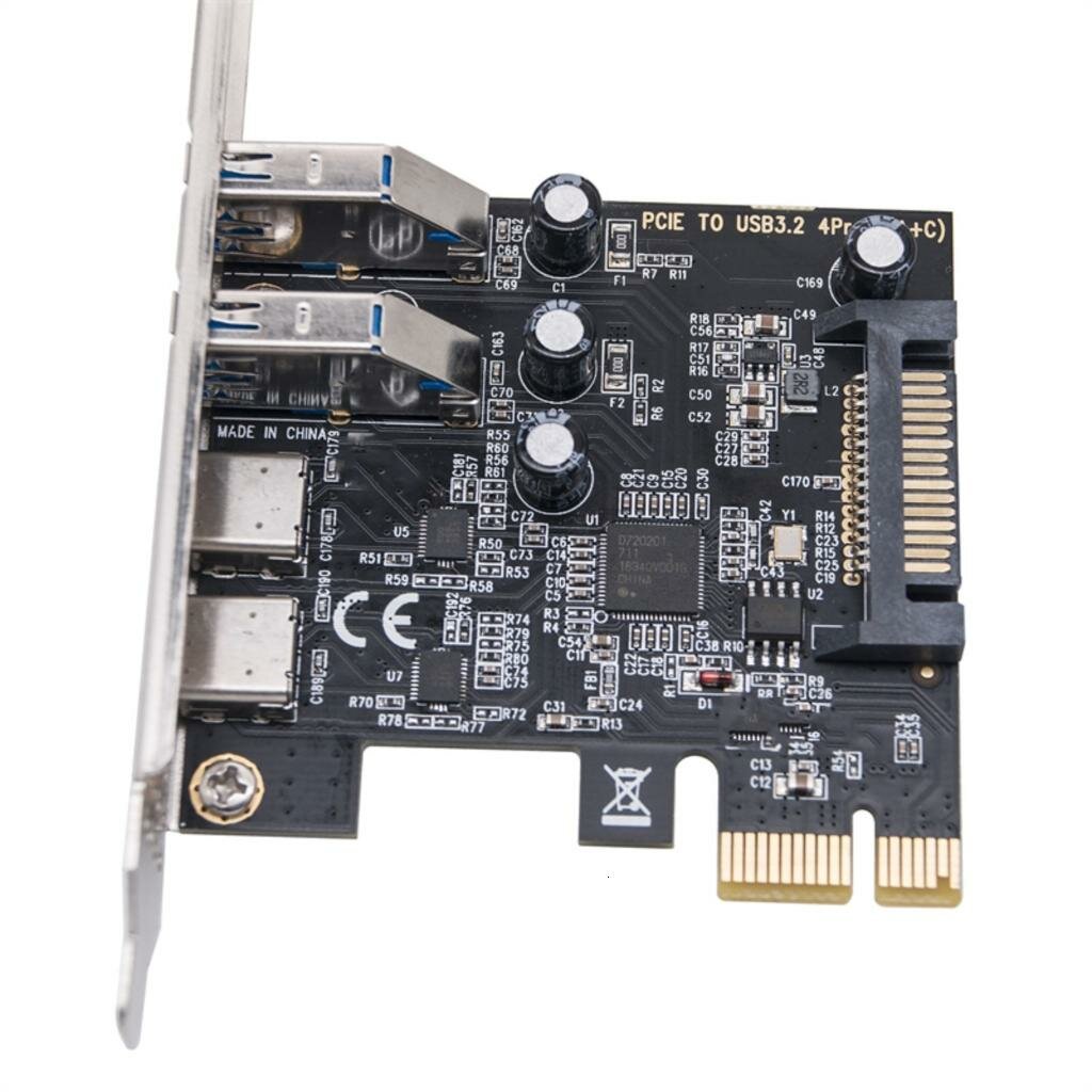 PCI-E USB 3.2 Контроллер — фото 1