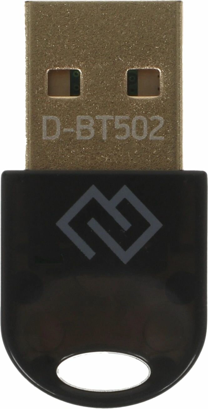 Адаптер Bluetooth USB Digma, до 20м, черный D-BT502 — фото 1