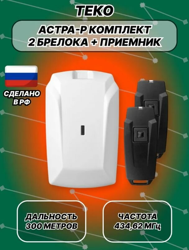 Комплект охранной сигнализации проводной Астра-Р комплект