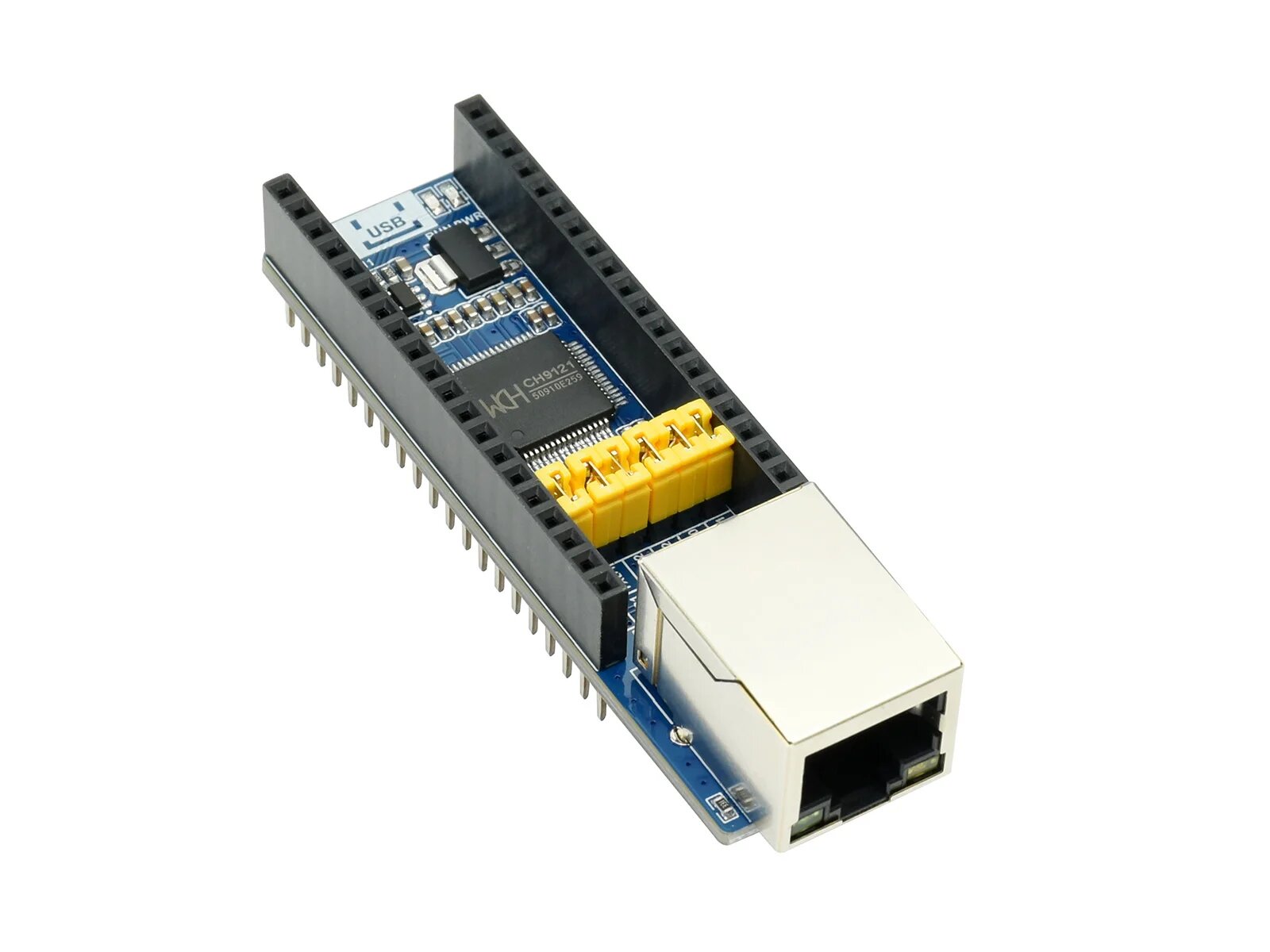 Конвертер Ethernet в UART Waveshare для Raspberry Pi Pico — фото 1